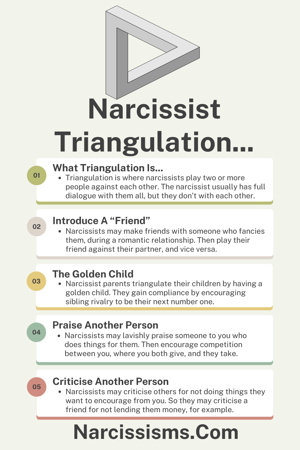 How Narcissists Triangulate - Narcissisms.Com