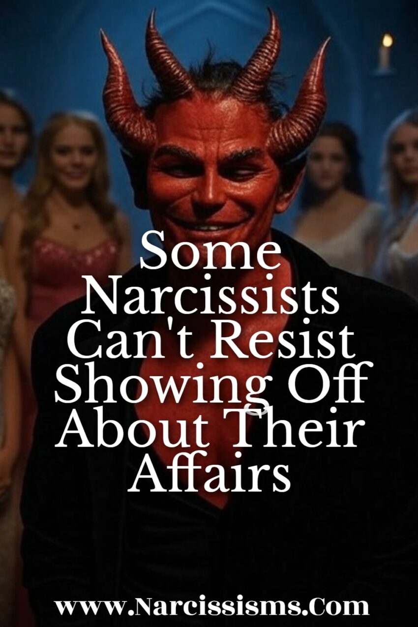 Why Narcissists Publicise Their Affairs - Narcissisms.Com