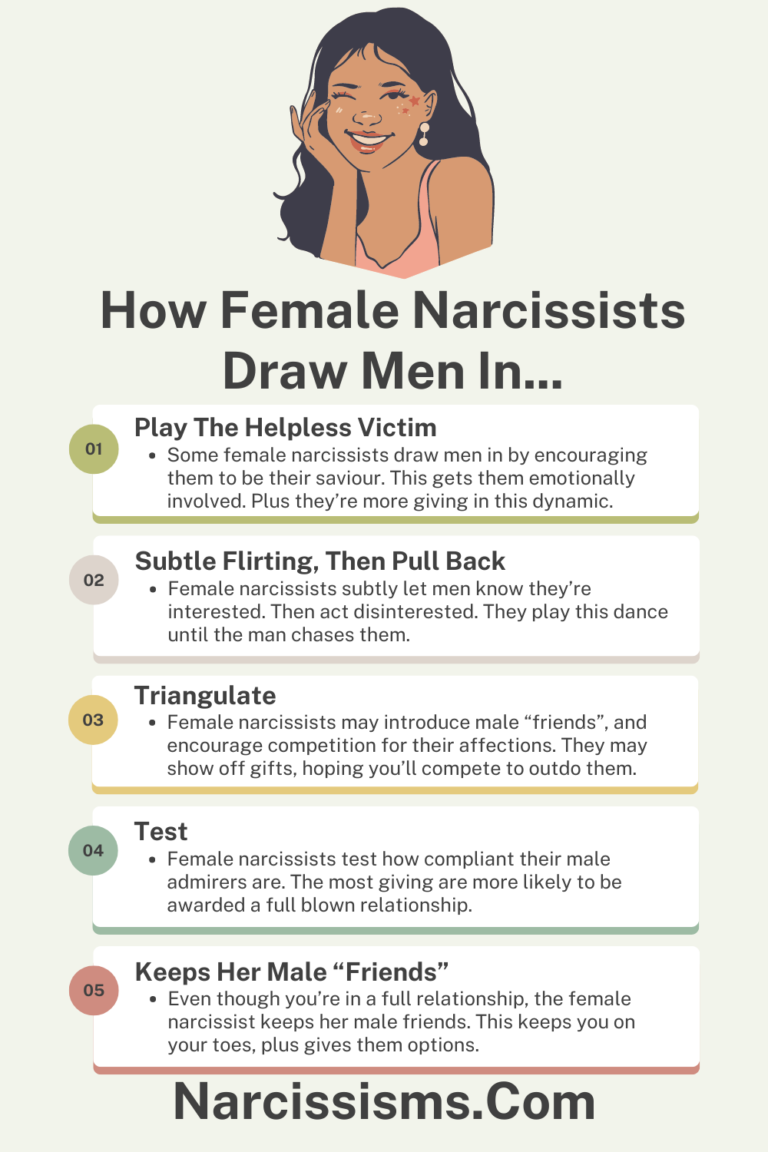 How Female Narcissists Draw Men In - Narcissisms.Com