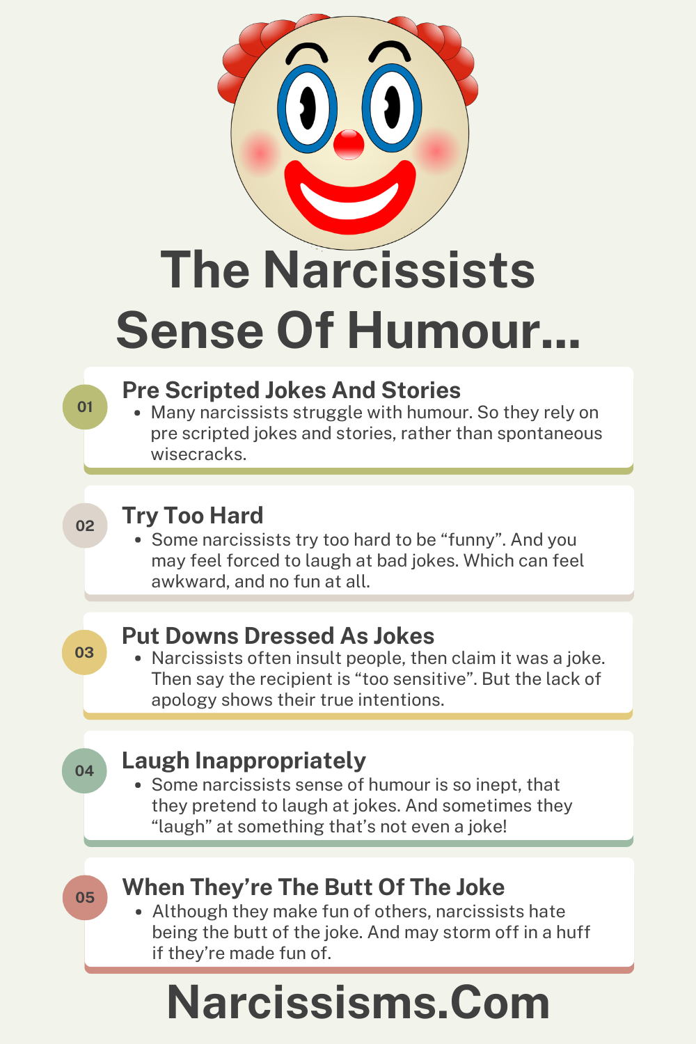 Do Narcissists Have A Sense Of Humour? - Narcissisms.Com